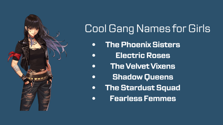 111+ Cool Gang Names Ideas For Boys And Girls