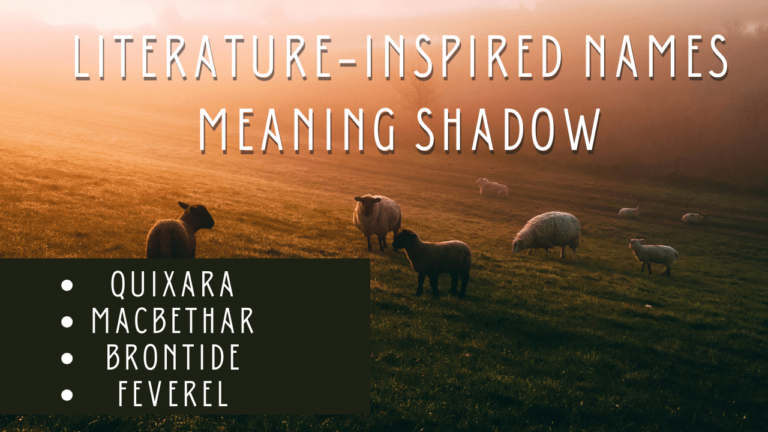 100+ Names That Mean Darkness Or Shadow For [Boys And Girls]